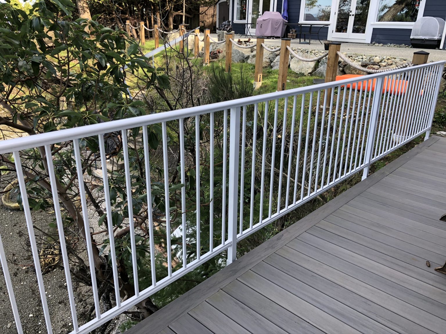 Railing Installations | Deck Solutions | Victoria's Vinyl Deck Specialist
